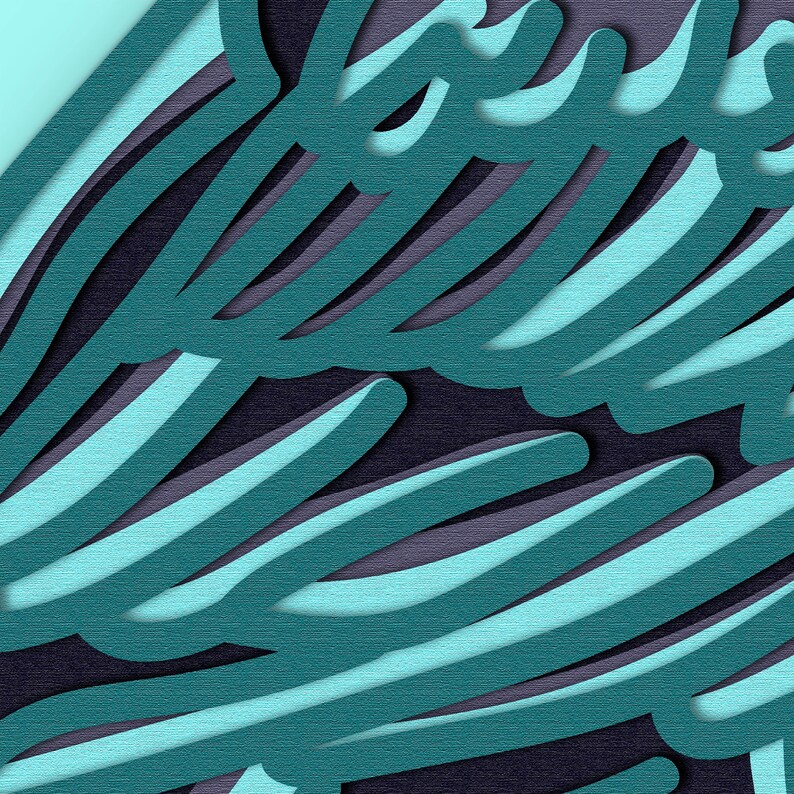 Raven multilayer 3D SVG/ Raven 3D mandala/ Raven paper cut/ | Etsy