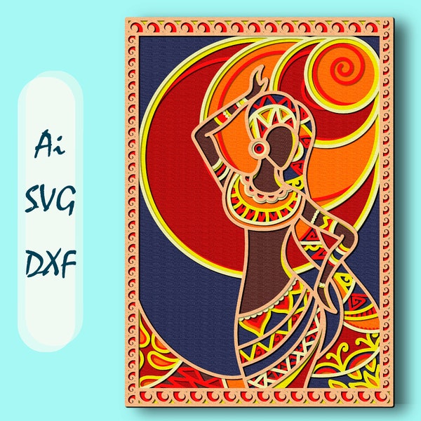 Africa Digital Paper - Etsy