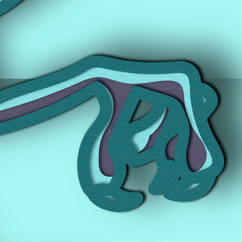 Raven multilayer 3D SVG/ Raven 3D mandala/ Raven paper cut/ | Etsy