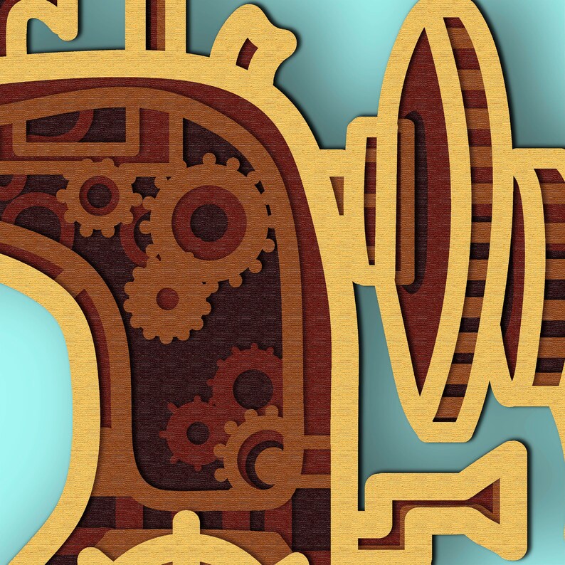 Sewing Machine SVG 3D Layer/ Sewing Machine 3D Mandala/ Sewing - Etsy ...