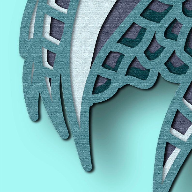 Dragon 3D Layer SVG/ Dragon 3D Mandala/ Dragon Paper Cut/ | Etsy Dragon 3D Layer SVG/ Dragon 3D Mandala/ Dragon Paper Cut/ | Etsy