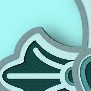Cross Multilayer 3D SVG/ Cross 3D Mandala/ Cross Paper Cut/ Plywood Cut ...