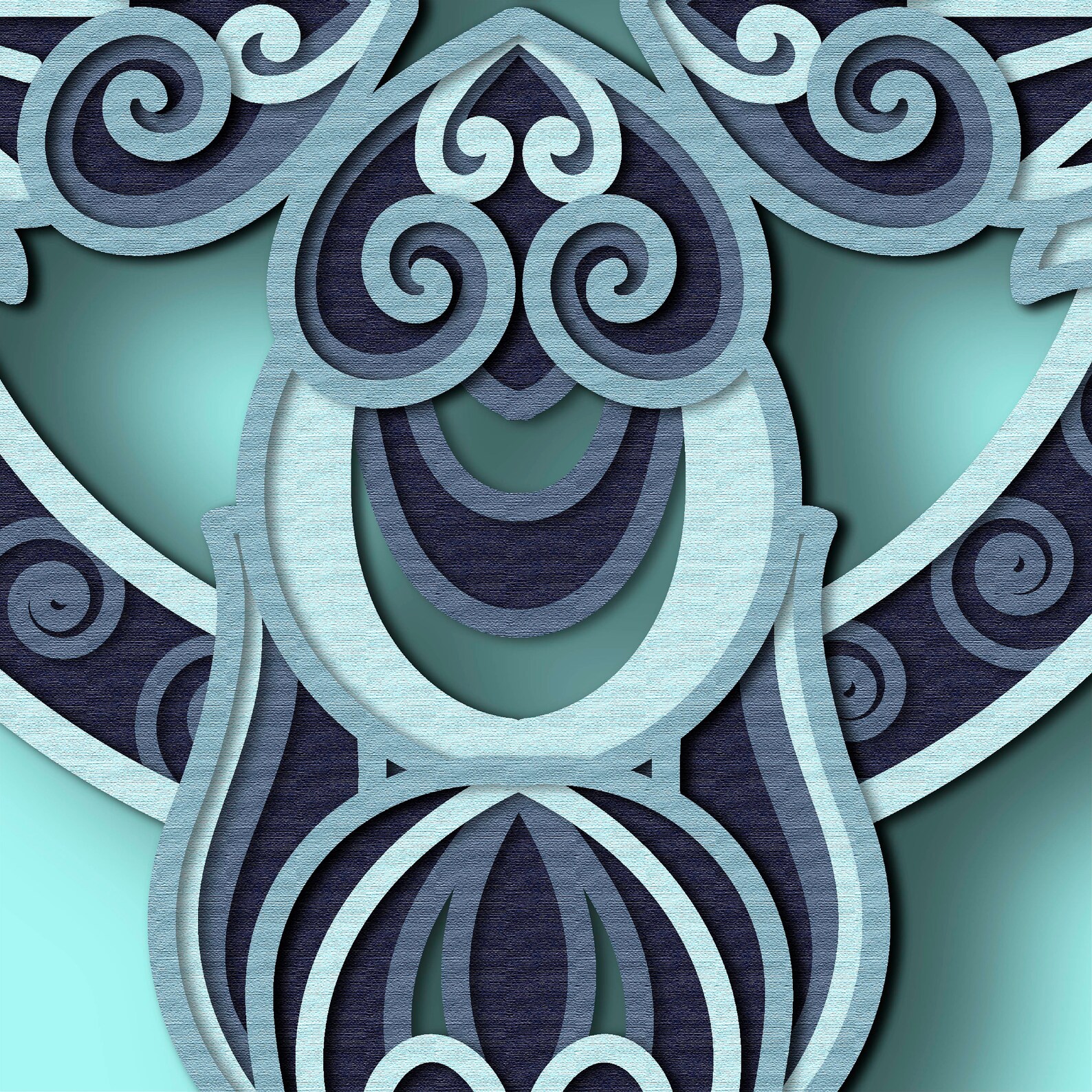 Cross Multilayer 3D SVG/ Cross 3D Mandala/ Cross Paper Cut/ - Etsy