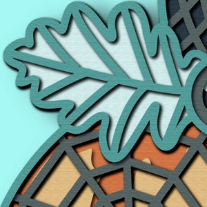 Halloween 3D Layer SVG/ Pumpkin 3D Mandala/ Pumpkin Paper Cut/ - Etsy