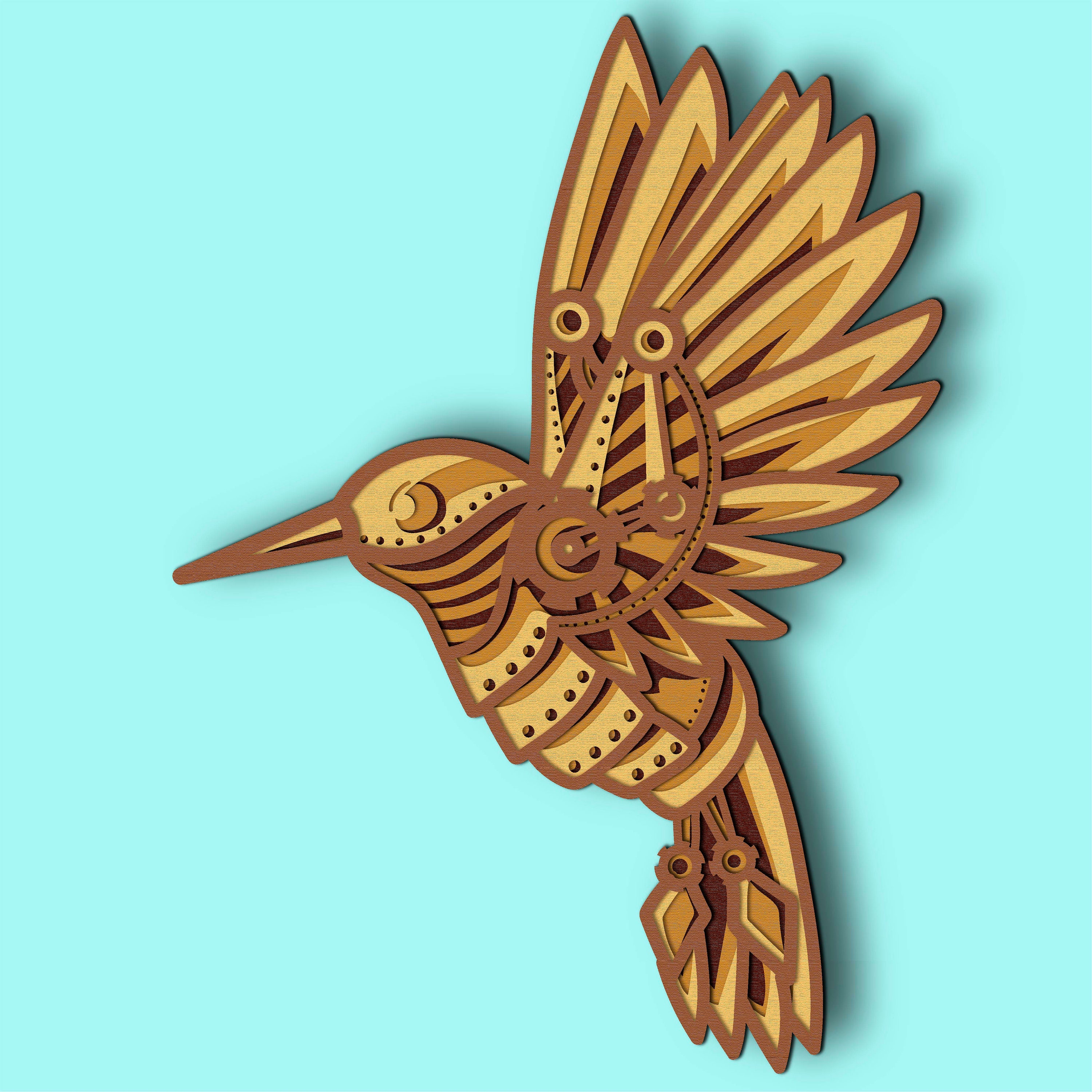 Birds SVG 3D Layer/ Birds 3D Cut/ Birds Paper Cut/ Plywood Cut | Etsy