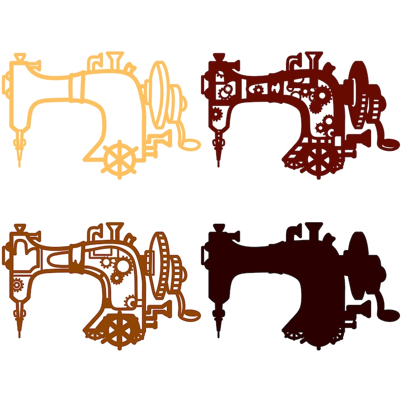 Sewing Machine SVG 3D Layer/ Sewing Machine 3D Mandala/ Sewing - Etsy ...