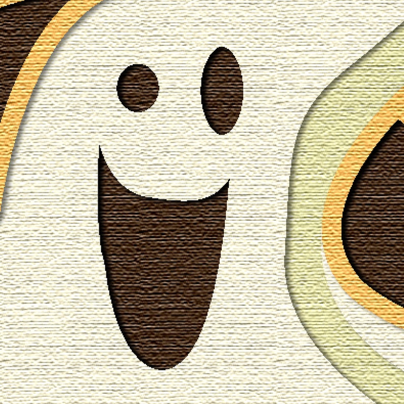 Ghost 3D Layer Svg/ghost 3D Mandala/boo Paper Cut/plywood Cut - Etsy
