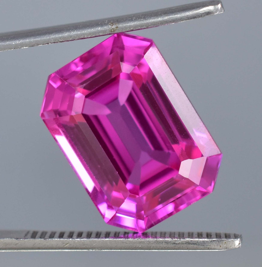 16 X 12 Mm Natural Pink Sapphire 16.85 Ct Loose Gemstone GIT Certified ...