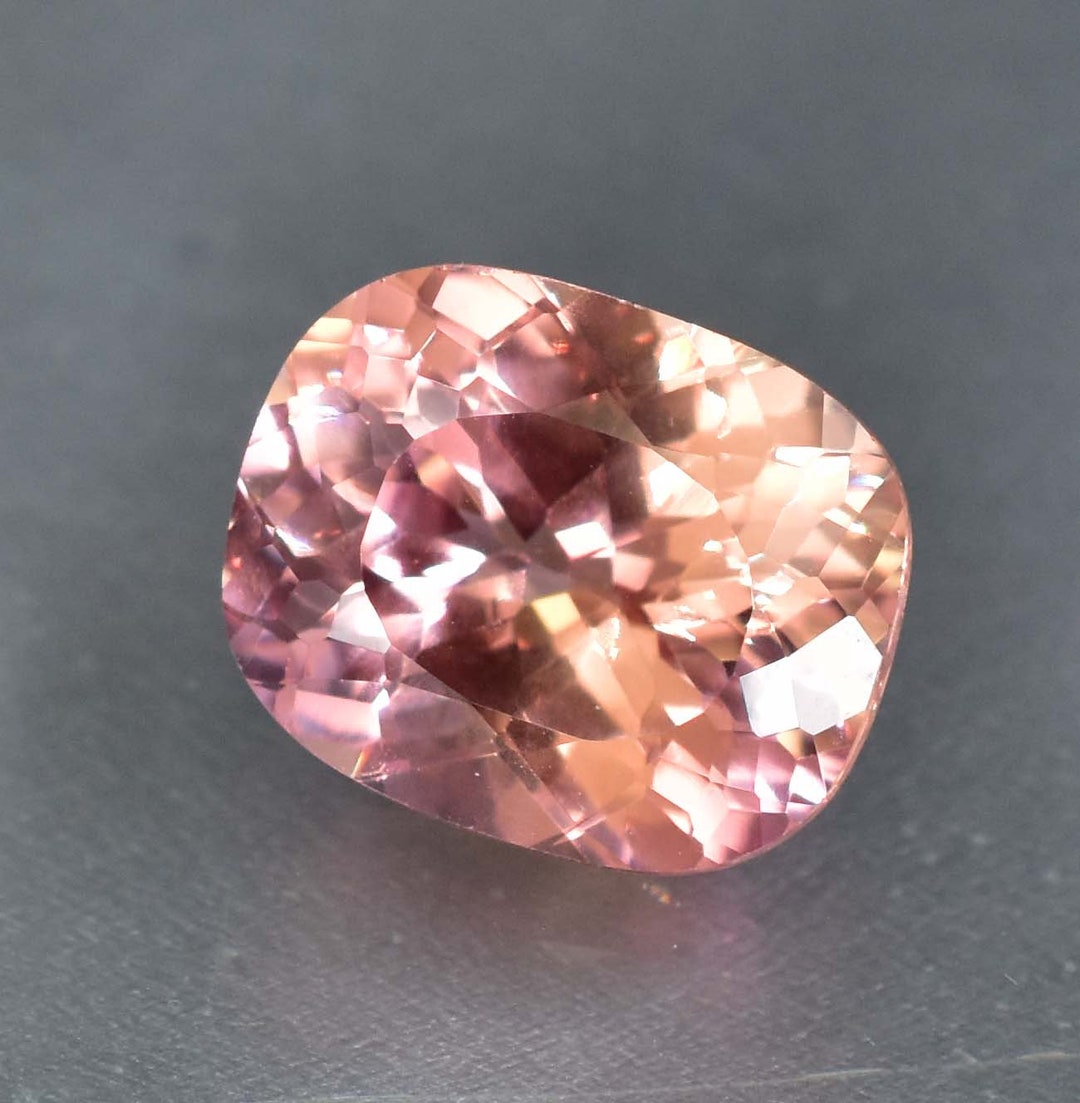 AAA+ Flawless 8.25 Ct Natural Loupe Clean Bi-color Padparadscha ...