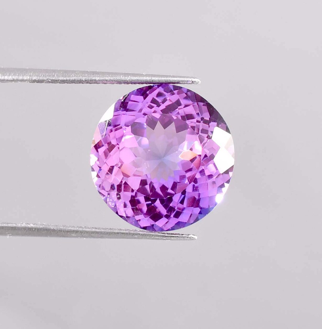 13 X 13 MM Bi-color Purple Blue Java Plum Sapphire 14.04 Ct Loose ...