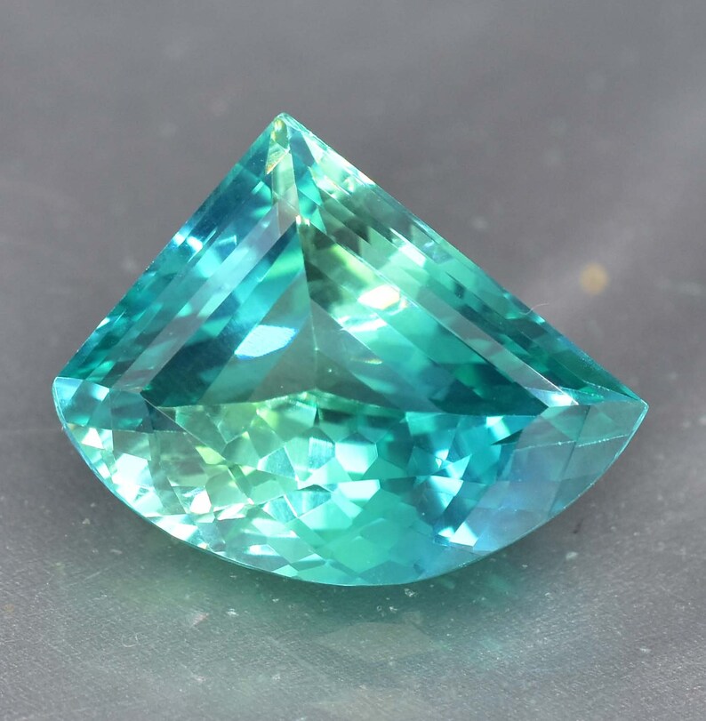 Flawless 42.10 Ct Natural Bi-color Ceylon Parti Sapphire Fancy Cut ...