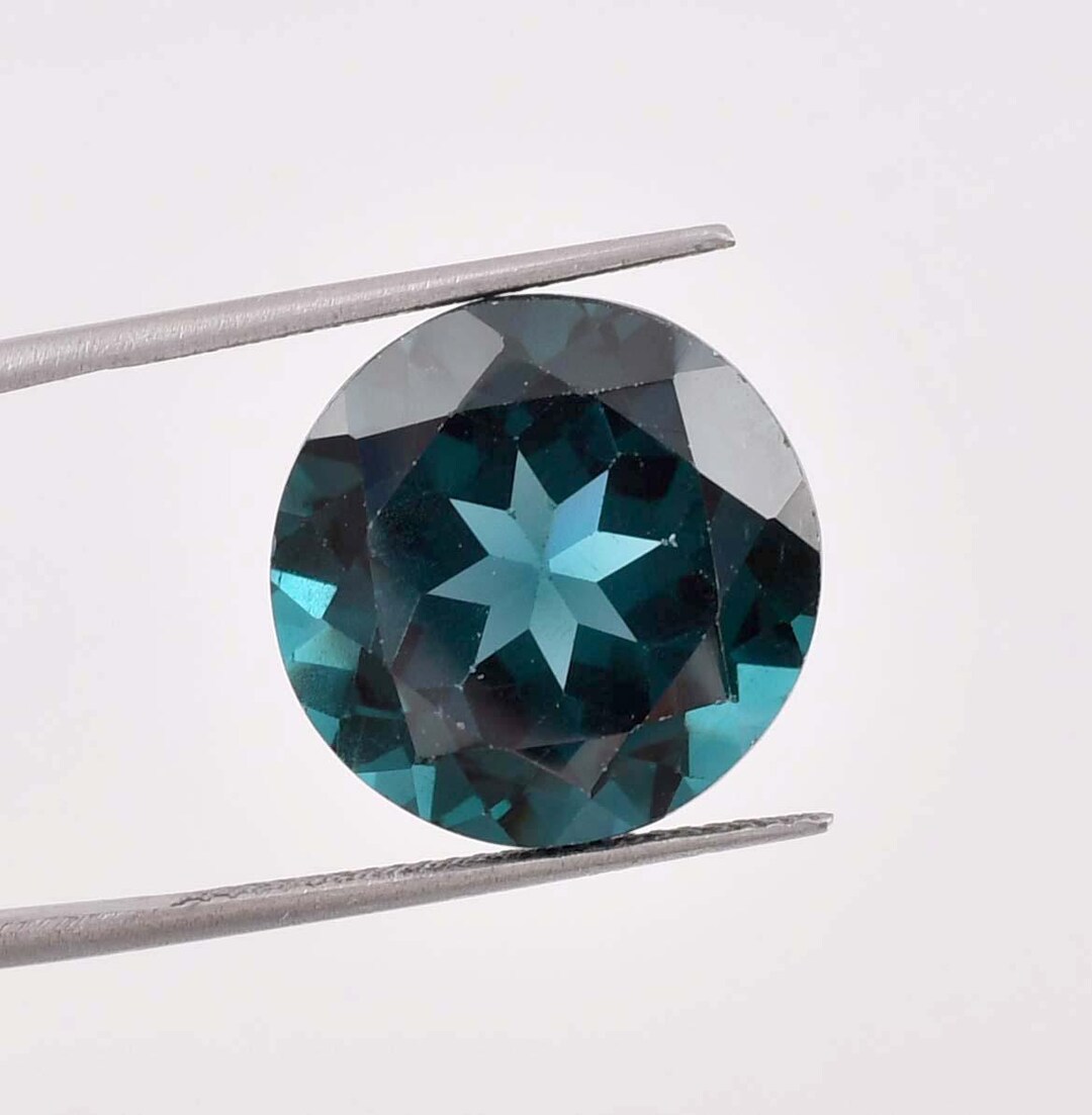 19.20 Ct Flawless Natural Indicolite Bi-color Blue Green Tourmaline ...