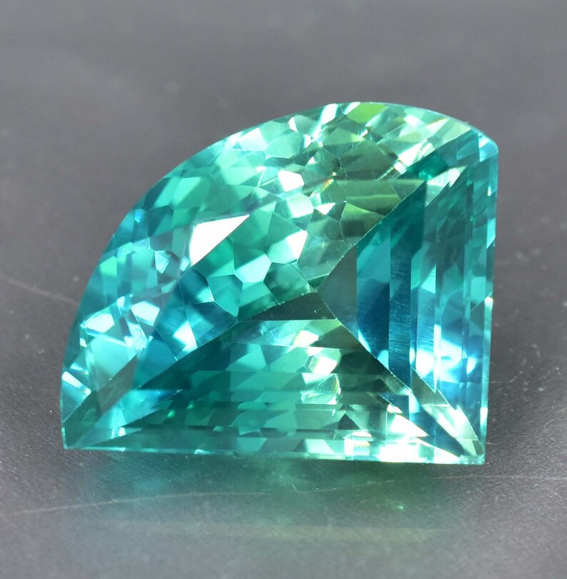 Flawless 42.10 Ct Natural Bi-color Ceylon Parti Sapphire Fancy Cut ...