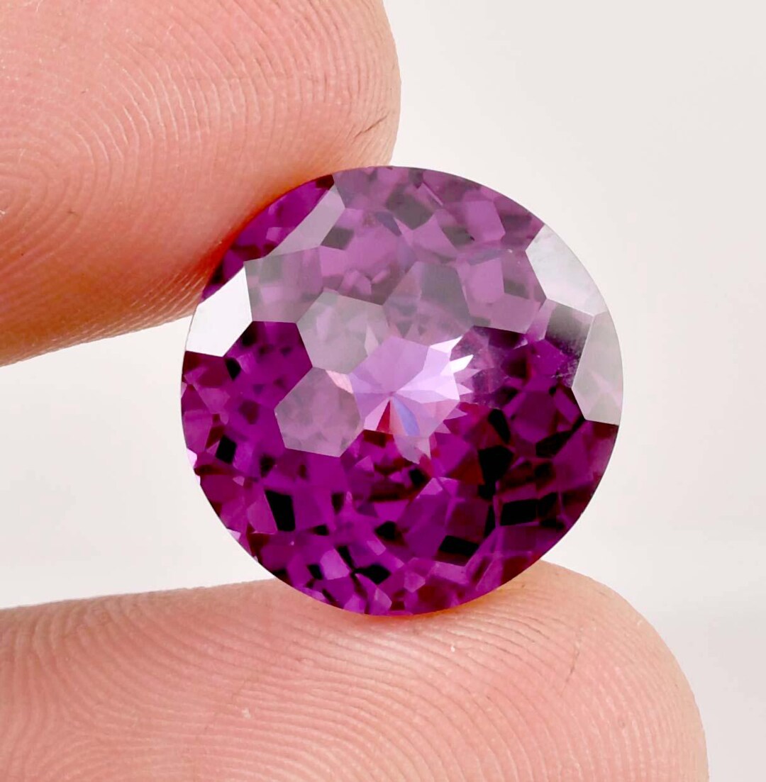 Flawless Natural Color-change Grey Purple Alexandrite Round Cut GIT ...