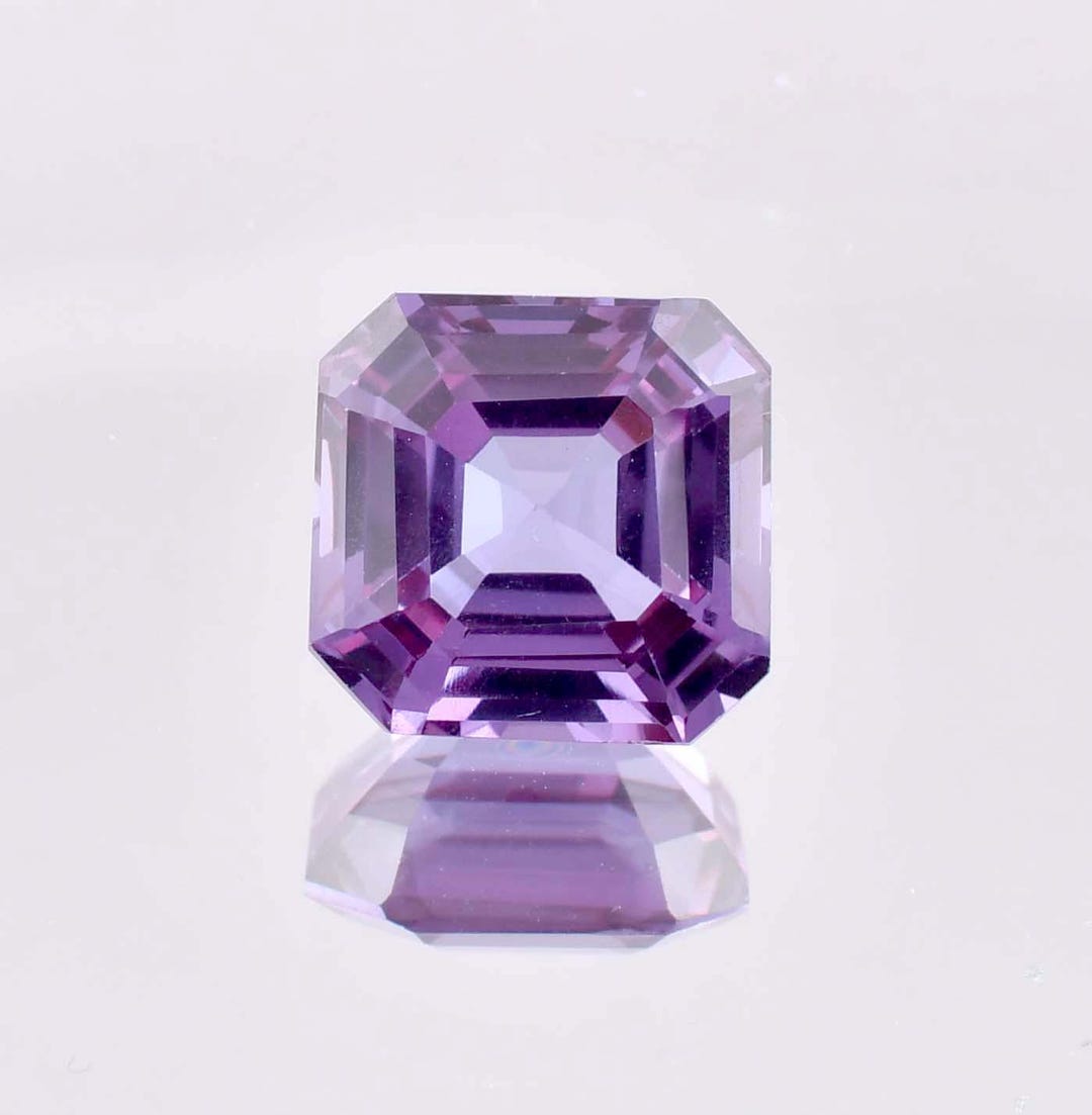 12 X 12 Mm Flawless 10.20 Ct Natural Color-change Grey Purple ...