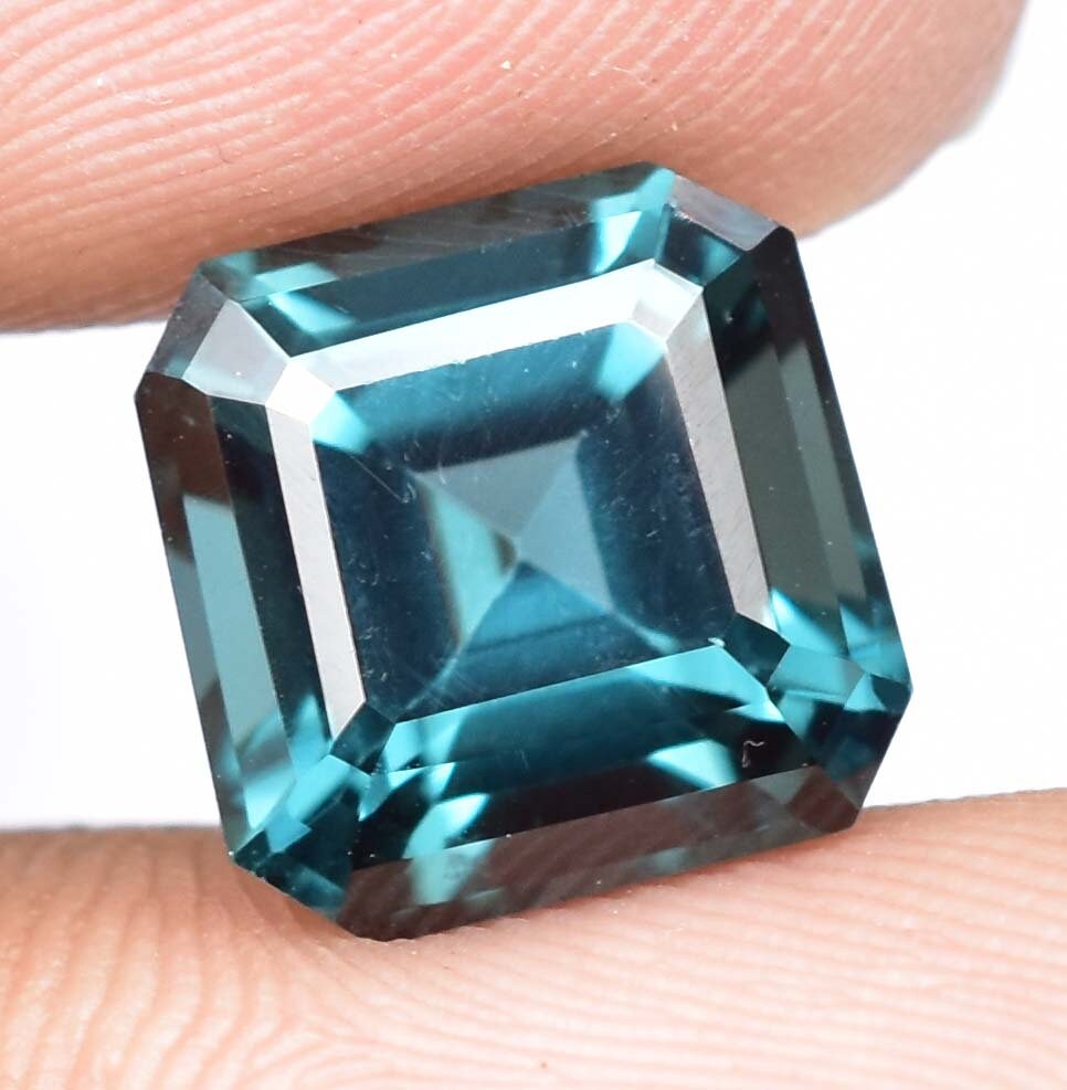 7.55 Ct Flawless Natural Indicolite Bi-color Blue Green - Etsy