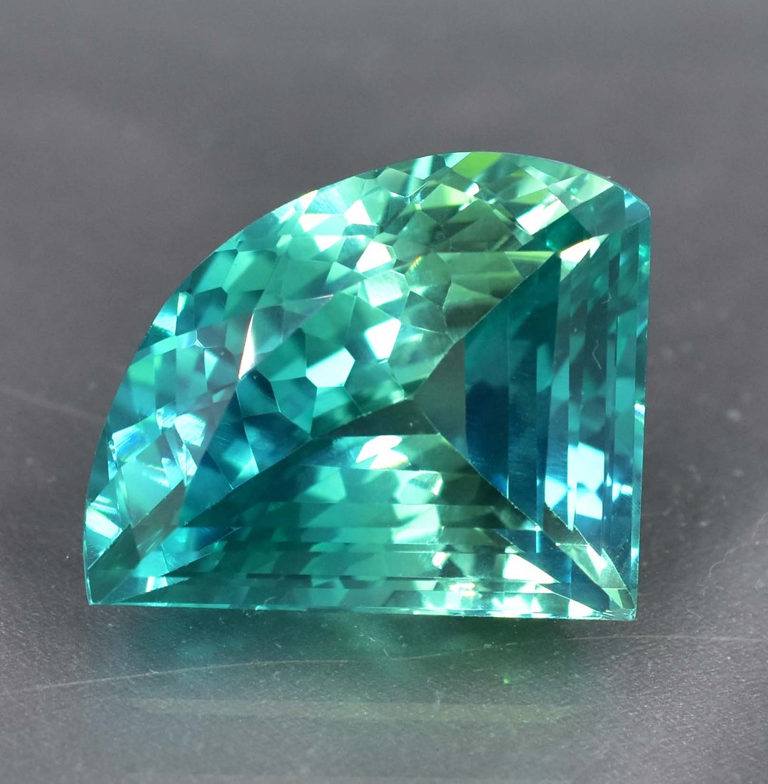 Flawless 42.10 Ct Natural Bi-color Ceylon Parti Sapphire Fancy Cut ...