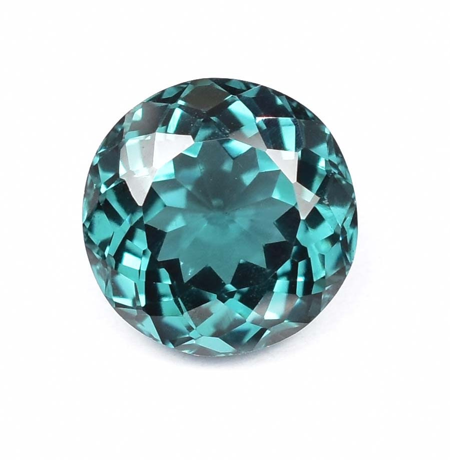 7.35 Ct Flawless Natural Indicolite Bi-color Blue Green - Etsy
