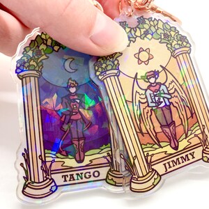 Life Series Duos Double-sided Acrylic Keychains | Grian, Scar, Tango ...