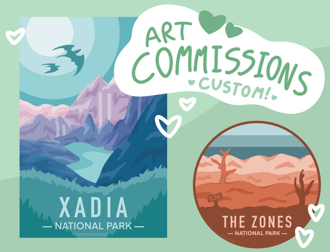 Custom Artwork Commission - Landscape / Cityscape Digital Fan Art ...