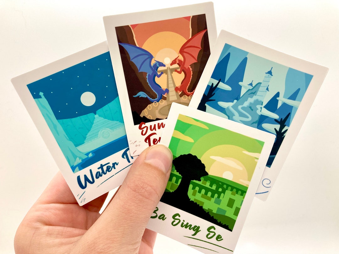 Avatar Polaroid Glossy Vinyl Stickers - Etsy