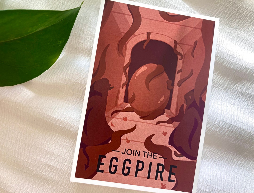 The Eggpire - Dream SMP Mini Art Print | DSMP, Aesthetic, Style ...