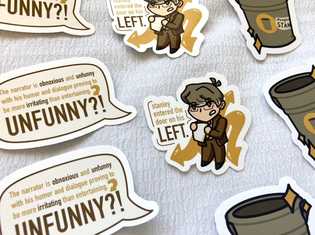 The Stanley Parable Vinyl Stickers - Etsy
