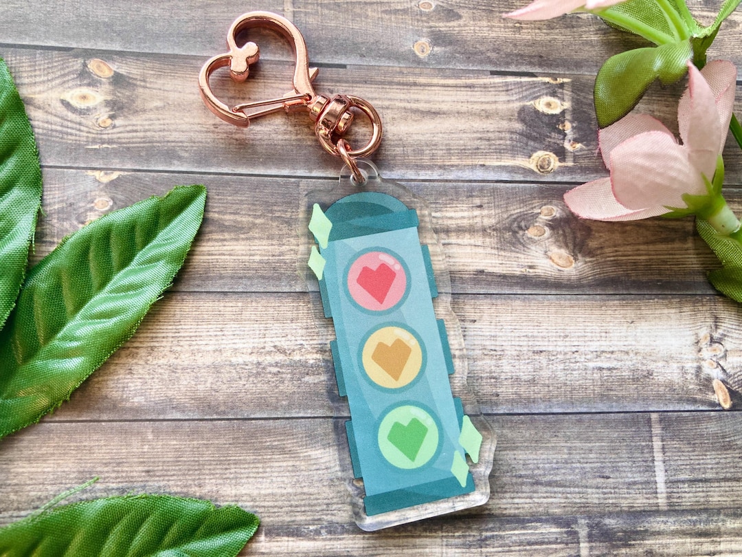 Life Series Traffic Lights Double-sided Acrylic Keychains - Etsy