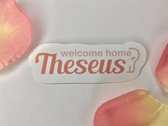 Welcome Home Theseus Glossy Vinyl Sticker // Dream SMP MCYT - Etsy