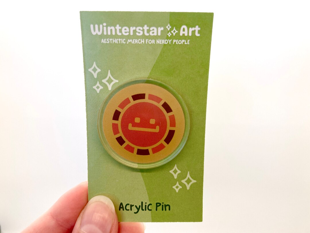 Quackity Poker Chip Acrylic Pins - Etsy
