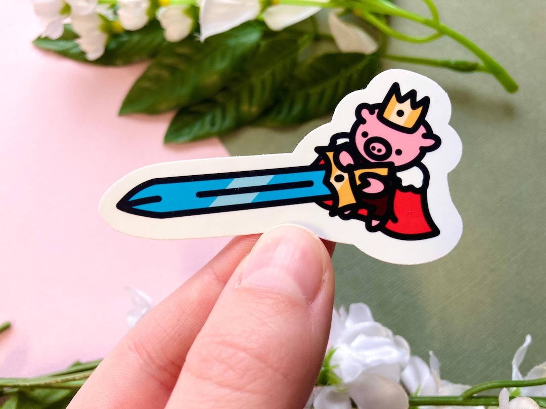 Baby Chibi Technoblade Glossy Vinyl Stickers | Dream SMP / DSMP - Etsy