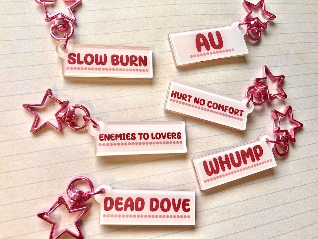 Ao3 Fanfiction Tags Acrylic Keychains | Archive of Our Own - Etsy