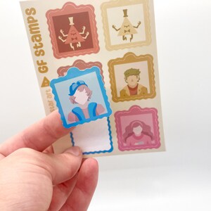 Pines Family & Bill Cipher Sticker Sheet - Etsy