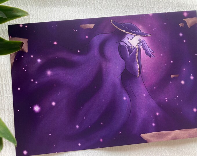 Mumza & Philza Death and Her Angel DSMP Mini Art Print Minecraft, Dream ...