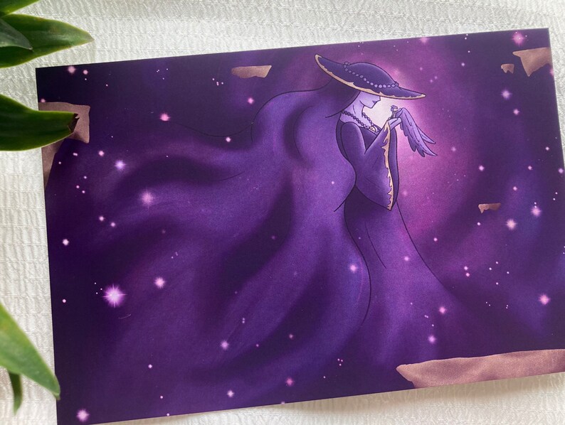 Mumza & Philza Death and Her Angel DSMP Mini Art Print - Etsy