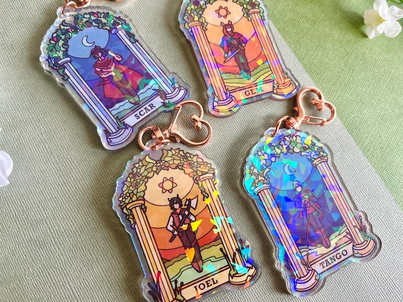 Life Series Duos Double-sided Acrylic Keychains | Grain, Scar, Tango ...