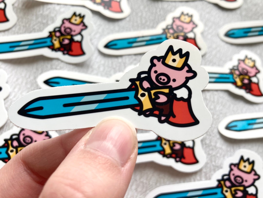 Baby Chibi Technoblade Glossy Vinyl Stickers Dream SMP / DSMP - Etsy