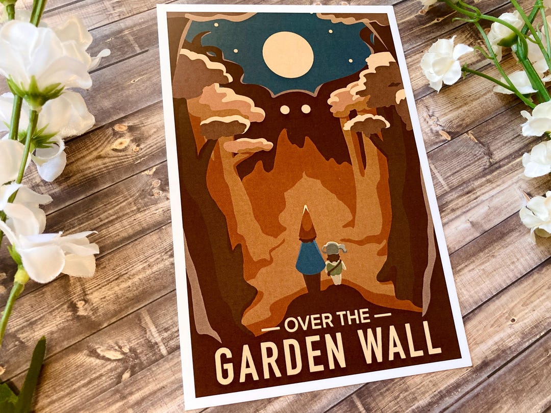 Garden Wall Wirt Greg Beast Mini Art Print - Etsy UK