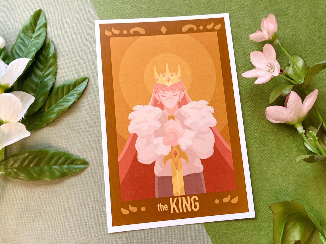 Technoblade 'the King' - Dream SMP Mini Art Print Poster - Etsy