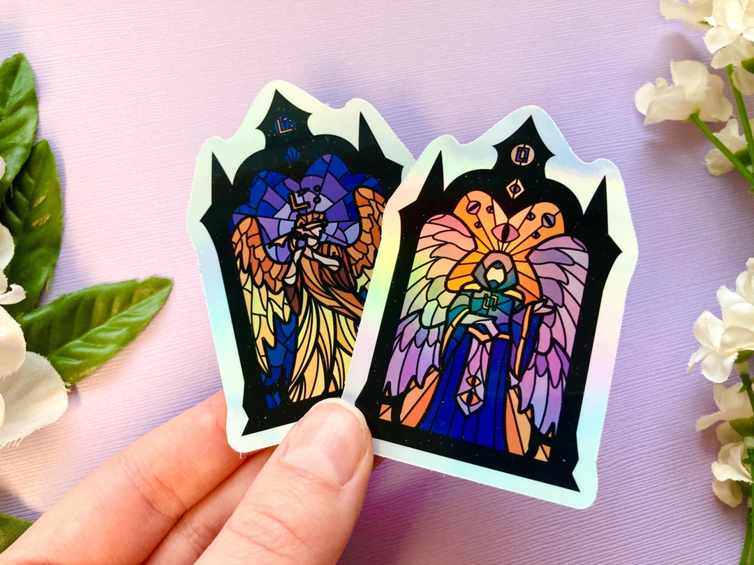 Watchers & Listeners Evo SMP Holographic Vinyl Stickers - Etsy