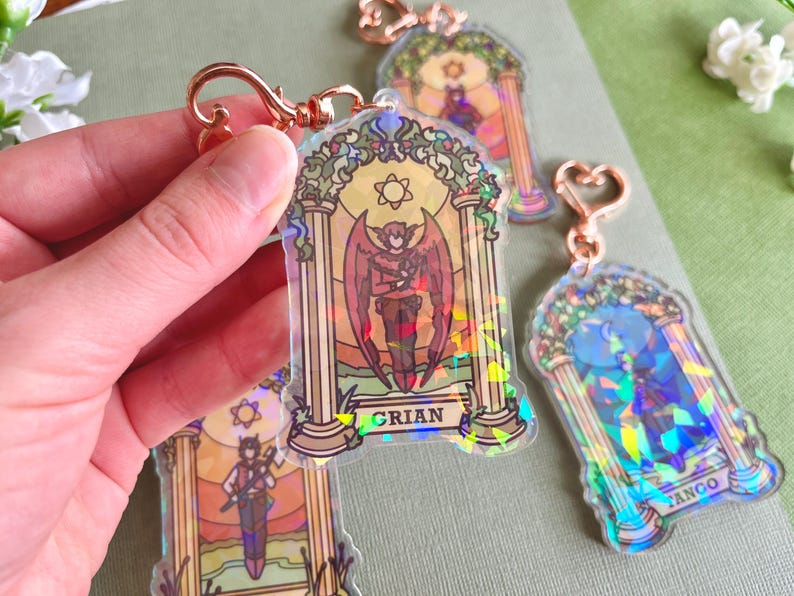 Life Series Duos Double-sided Acrylic Keychains | Grain, Scar, Tango ...