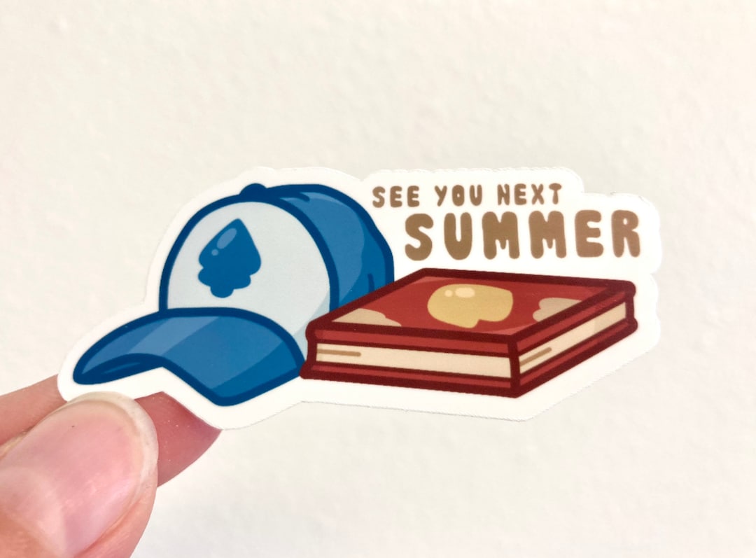 See You Next Summer Gravity Falls Glossy Vinyl Stickers Etsy