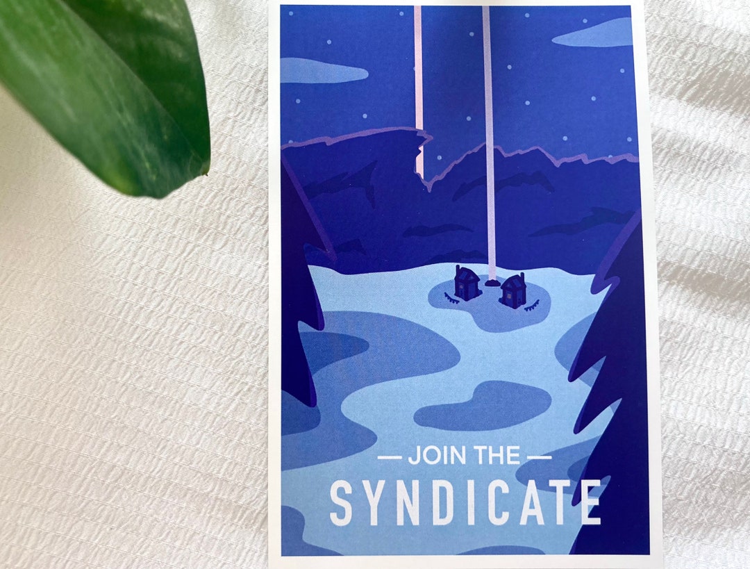 Syndicate / Antarctic Empire Dream SMP Mini Art Print DSMP, Aesthetic ...