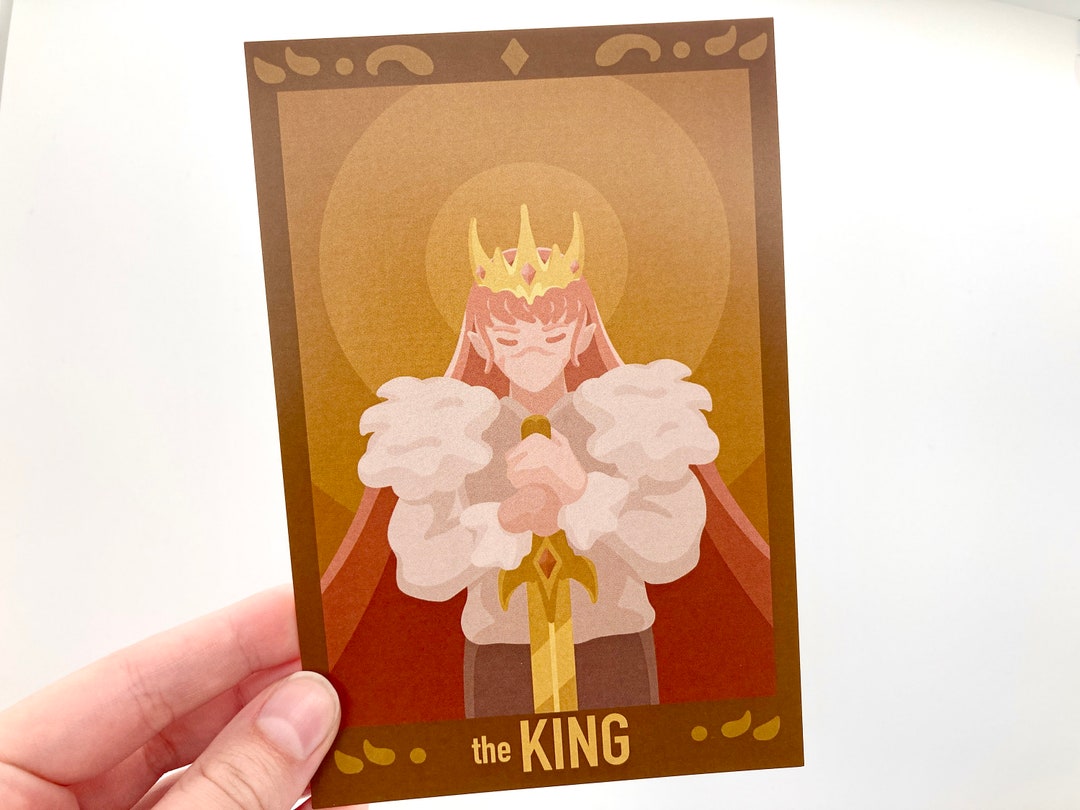 Technoblade 'the King' Dream SMP Mini Art Print Poster - Etsy