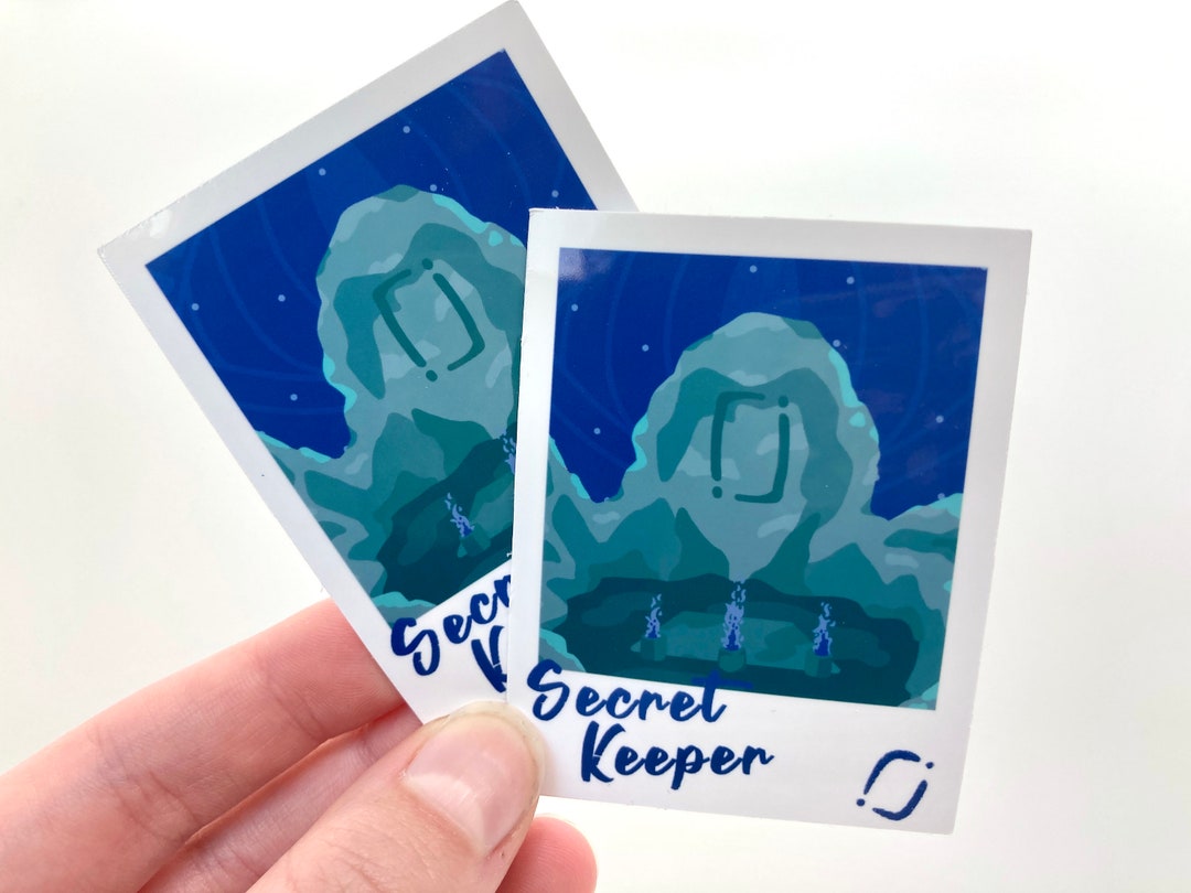 Secret Life / Secret Keeper Polaroid Location Vinyl Stickers - Etsy