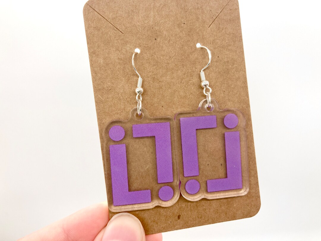 Watcher Acrylic Earrings | Evo SMP, Last Life, 3rd Life Inspired ...