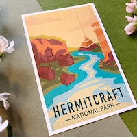 Hermitcraft Permit Office Print - Etsy