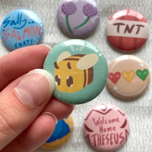 Dream SMP Character Symbol Button Pin Badges DSMP, Minecraft, Last Life ...