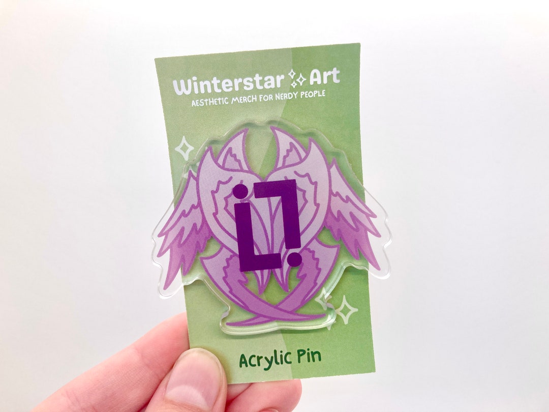 Watcher Symbol Acrylic Pins Evo SMP, Life Series - Etsy