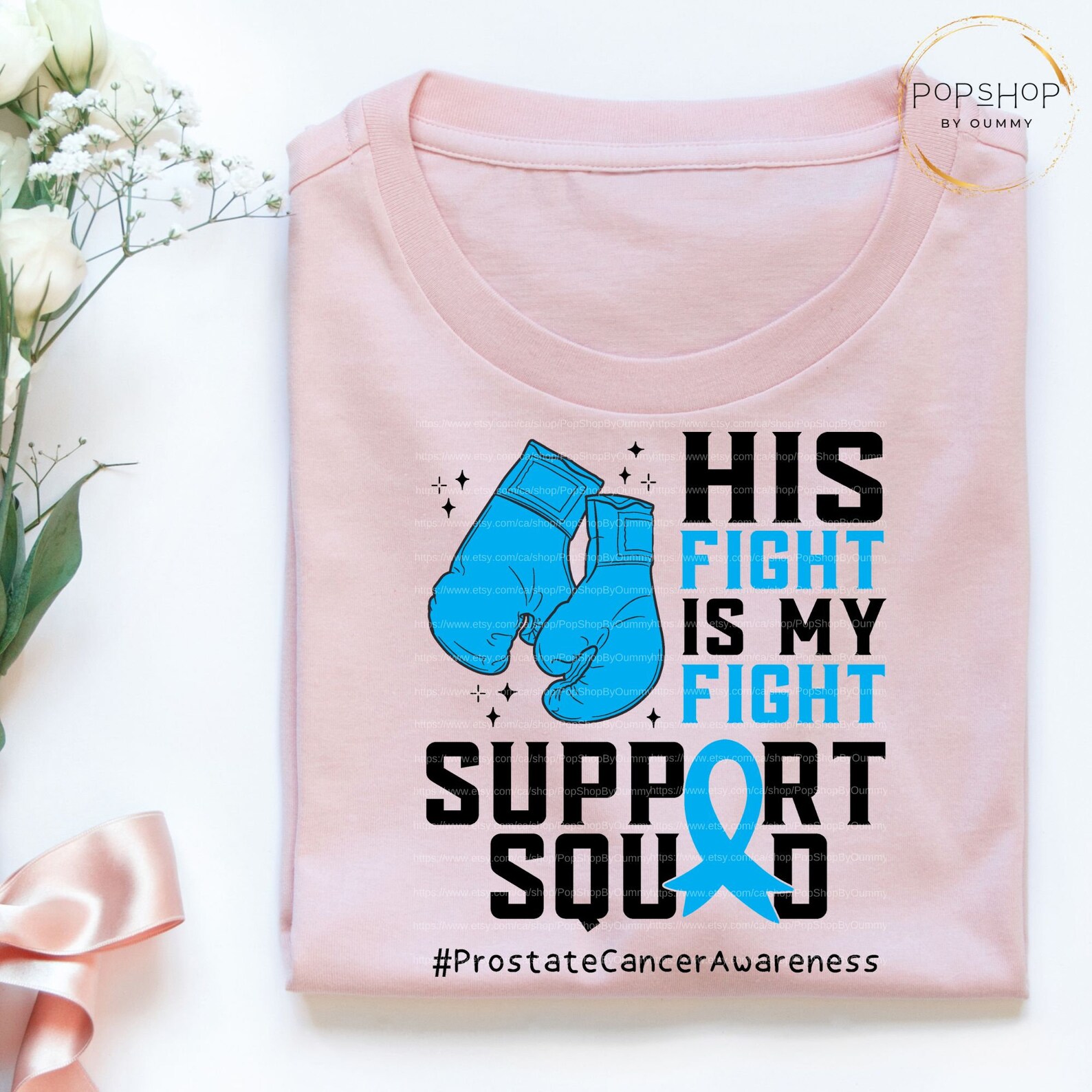 His Fight is My Fight SVG Support Squad Svg Prostate Cancer - Etsy